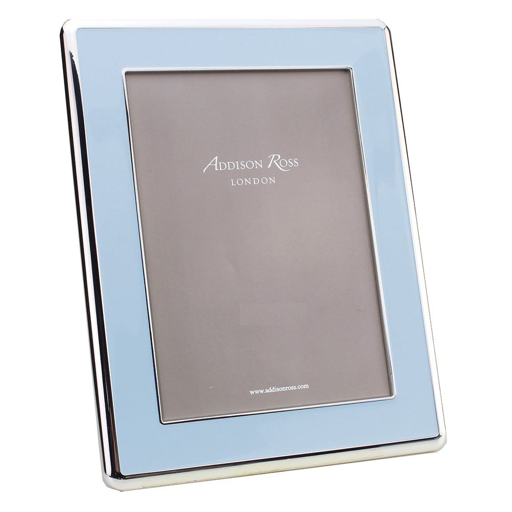 Powder Blue Enamel & Silver Curve Frame – Addison Ross Trade UK